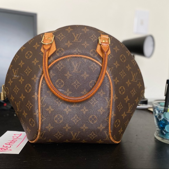Louis Vuitton | Bags | Lv Louis Vuitton Monogram Ellipse Canvas Bag ...